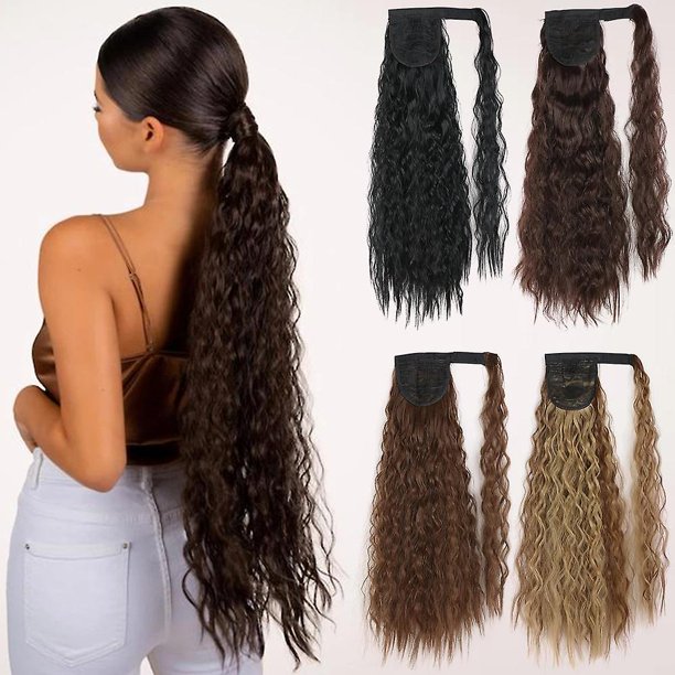 https://www.fruugo.co.uk/synthetic-long-corn-wavy-ponytail-hairpiece ...