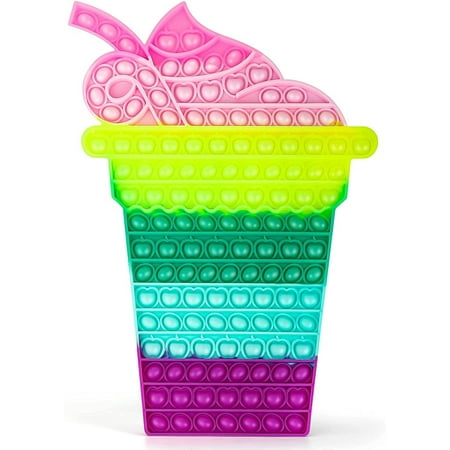 ZHENGBOS Jumbo Pop, Big Size Push Bubbles Pop Fidget Sensory Toy, Giant ...