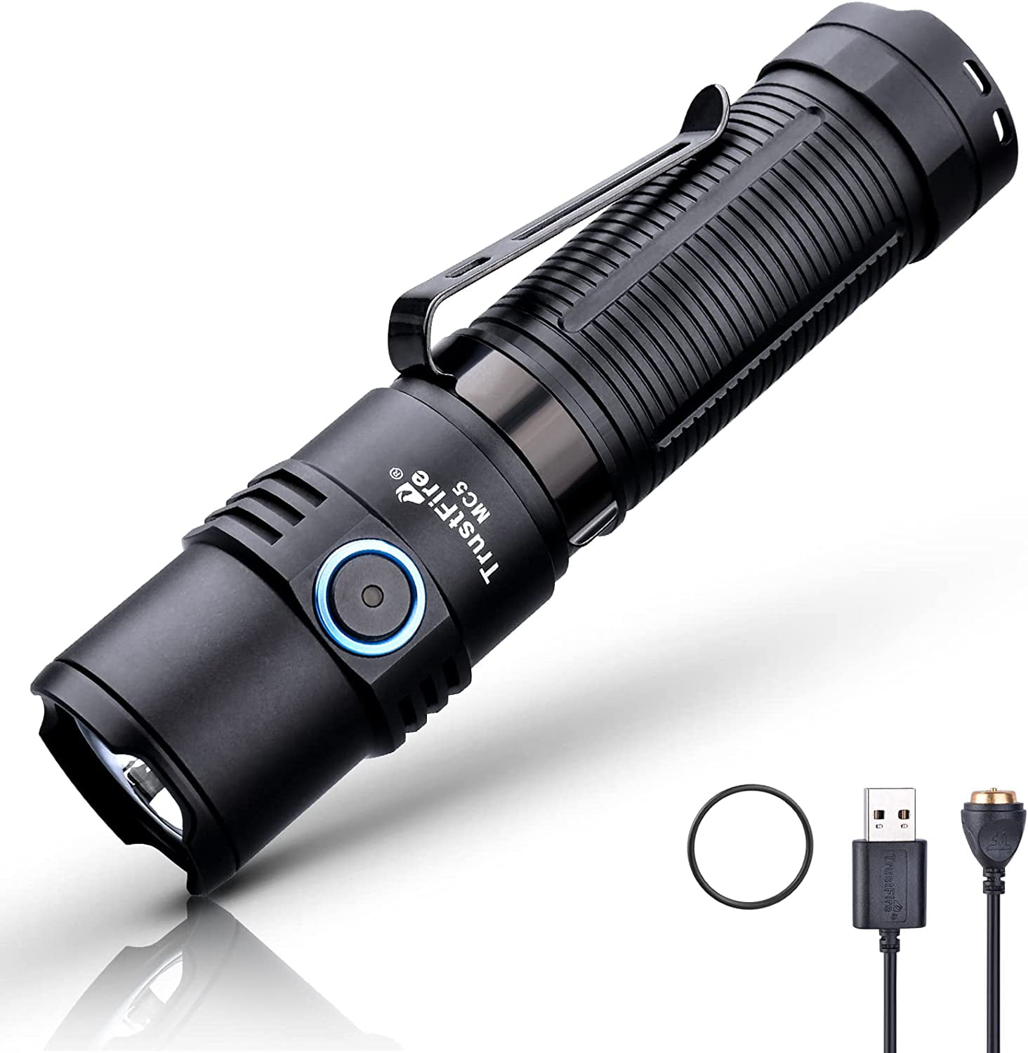 Trustfire 3300Lumens Rechargeable LED Flashlight - Walmart.com