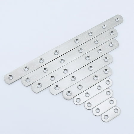SHTUUYINGG set of 5 flat corner brackets, metal connection plates to ...