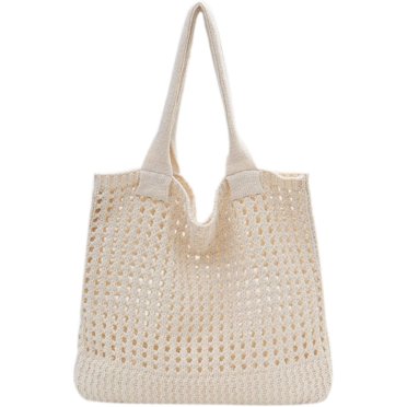 Gocvo Large Straw Beach Bag for Women, Summer Woven Tote, Shoulder ...