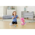 V-Tech Interactive Mix and Match-a-Saurus Dinosaur Toy with Tiles, Pink ...