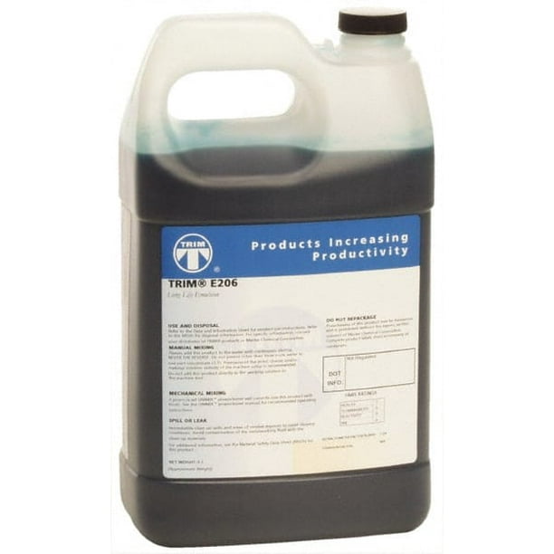 Master Fluid Solutions TRIM E206 1 Gal Bottle Cutting & Grinding Fluid ...