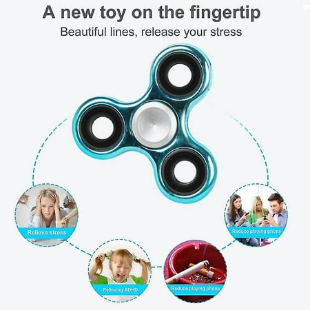 Fingertip Finger Toy Bearing Triangular Finger Spinner Souptoys Hand ...