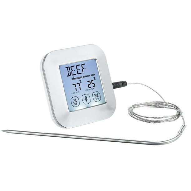 Mistaha Touchscreen Digital Meat Thermometer with Probe LCD Display ...
