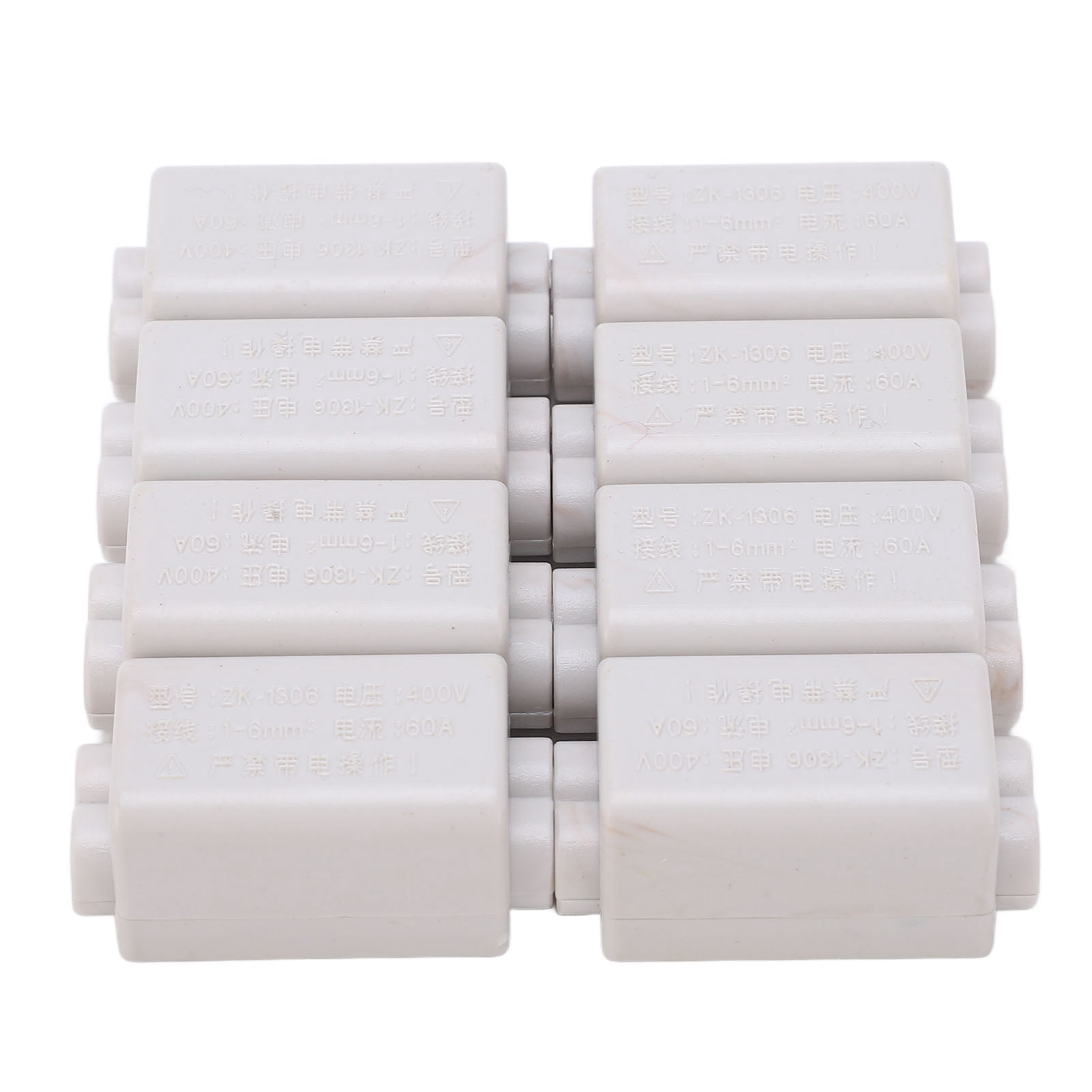 Conector en T, 8 piezas, conector de cable, bloque de terminales de ...