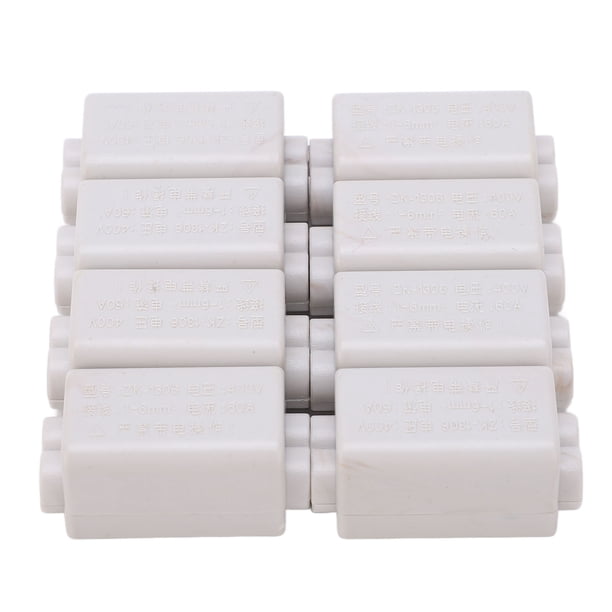 Conector en T, 8 piezas, conector de cable, bloque de terminales de ...