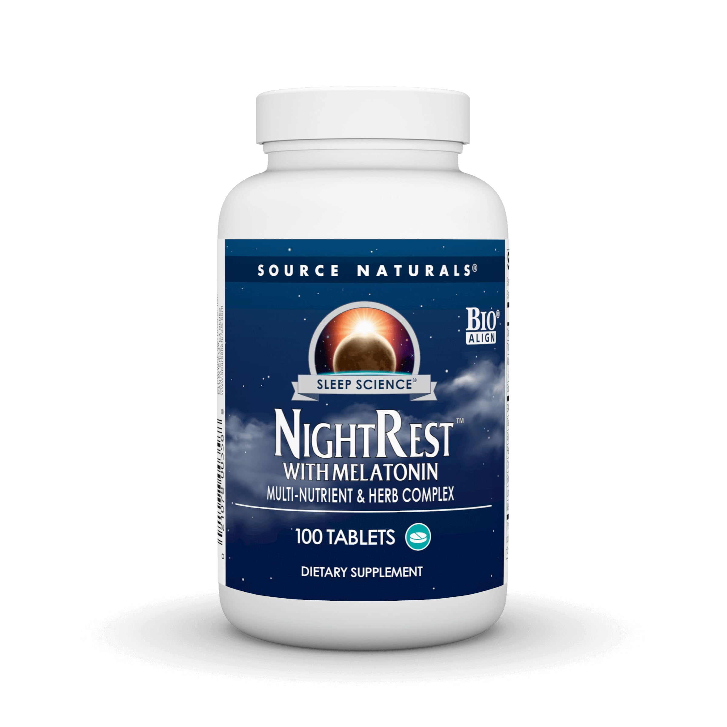 Supplement Source Naturals Sleep Science NightRest 100 comprimidos ...