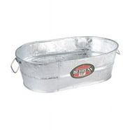 Behrens Tub 4 Gal Oval Galvanized - Walmart.com