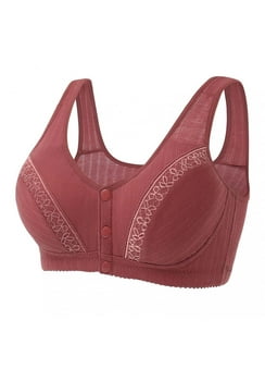 Lanhui Women's Bra Wire Free Underwear OnePiece Bra Everyday Underwear ...