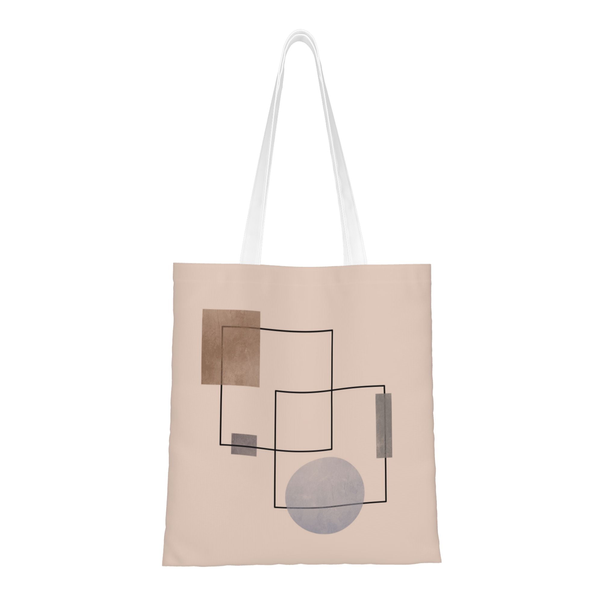 DouZhe Reusable Grocery Bags, Boho Circles Abstract Graphic Lightweight ...