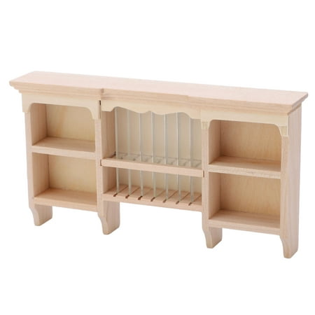 Mini Storage Shelf, Wall Mounted Miniatura Storage Cabinet Glazed For ...