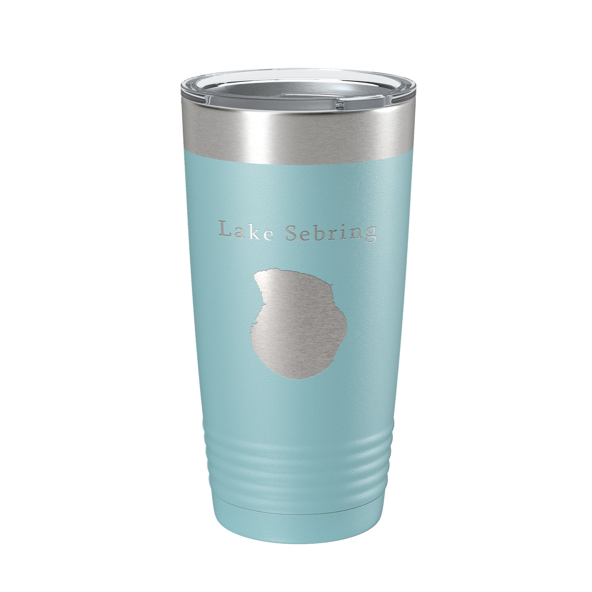 Lake Sebring Map Tumbler Travel Mug Insulated Laser Engraved Coffee Cup ...