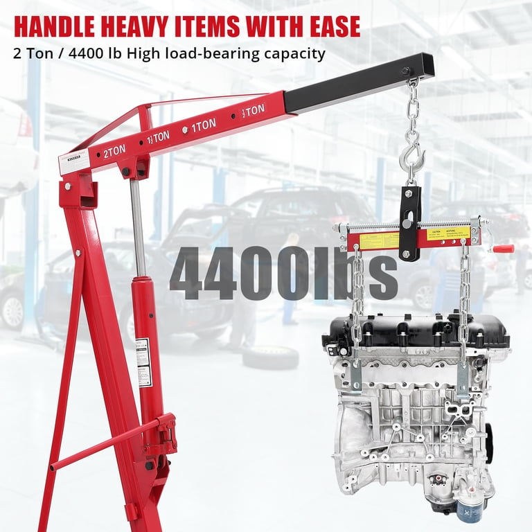 Assembly Instructions 2 Ton Folding Hydraulic Engine Hoist - Cherry ...