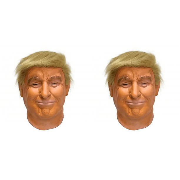 Máscara Celebridad Realista Donald Trump Accesorio Vestir Personaje ...