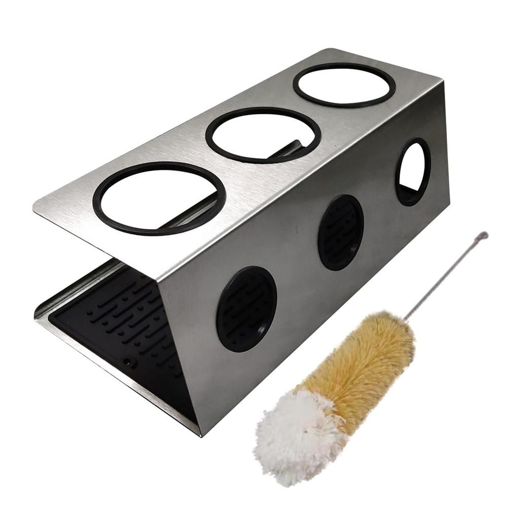 Tohuu Soda Bottle Drain Rack Soda Bottle Drainer 3 Drip Holders A Set ...