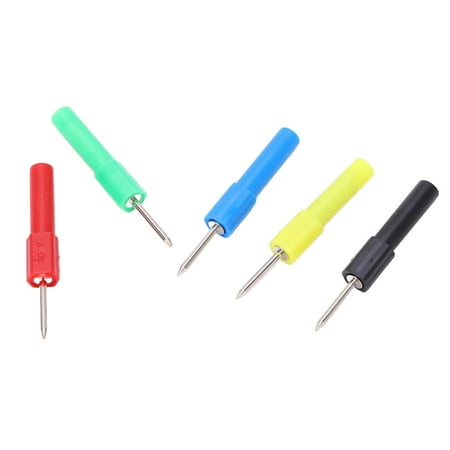 Test Probe Pin, 10PCS 4mm Socket Conductive 5 Colors Wire Needle For ...