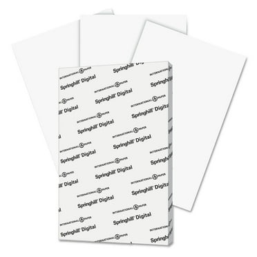 Digital Index White Card Stock, 92 Bright, 110 lb Index Weight, 8.5 x ...