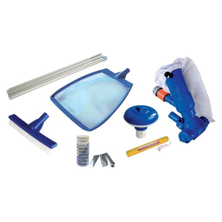 Kokido K483CBX 7 Piece Swimming Pool Starter Maintenance Chlorine Kit w ...