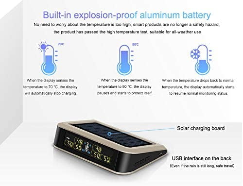 Buy B-Qtech Newest Wireless TPMS Solar Power Tire Pressure Monitoring ... Buy B-Qtech Newest Wireless TPMS Solar Power Tire Pressure Monitoring ...