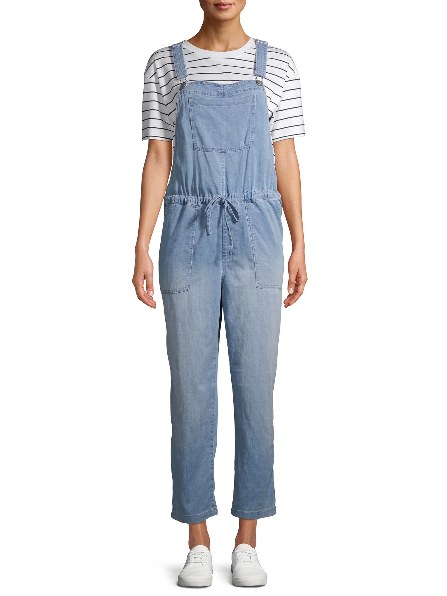 Time and Tru Women's Soft Overalls - Walmart.com