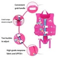 Gogokids Toddler Swim Vest, Adjustable Safety Strap, 28-48 lbs, Pink ...
