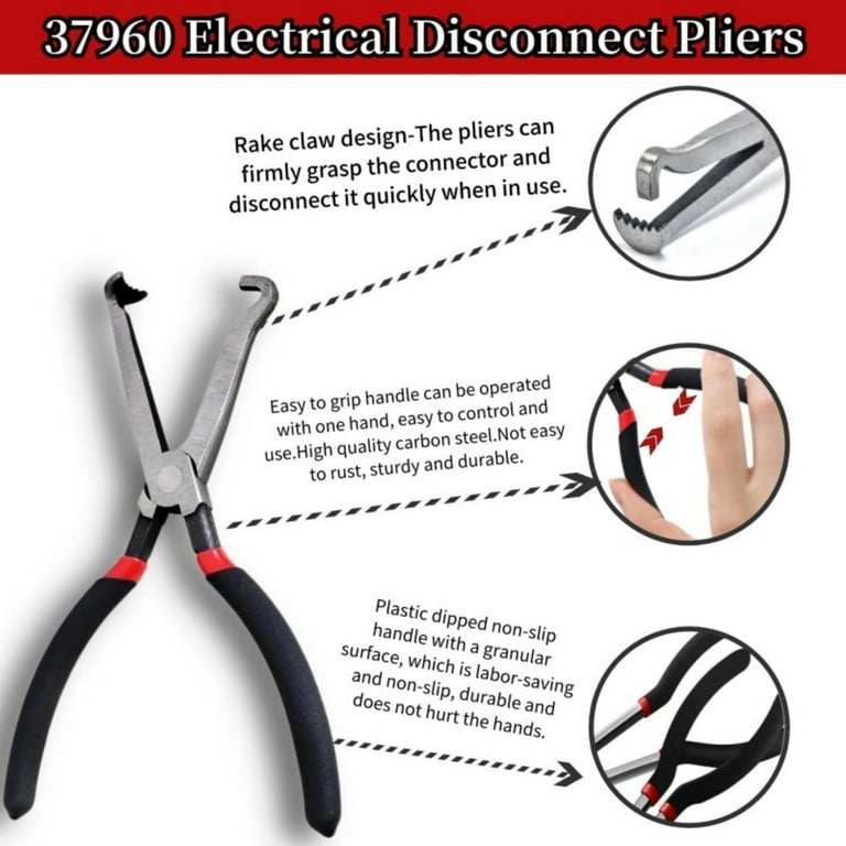 Green Spark Plug Gap Tool Electrical Connector Pliers - 8" Disconnect ...