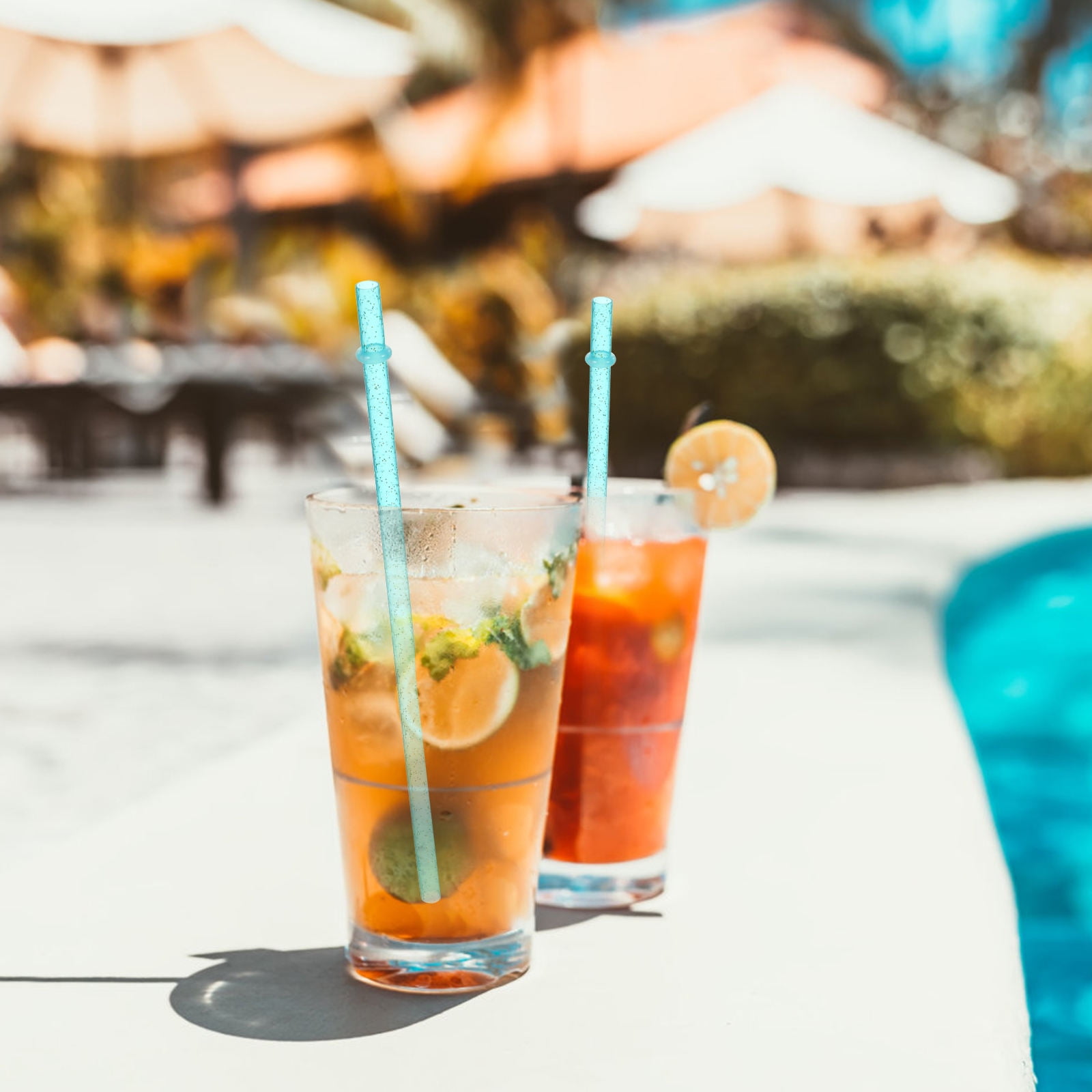 Click here for Exhumky 25pcs Thicken Straws For Juice And Smoothi... prices