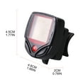 Automatic Speed Speedometer LCD Backlight Mountain Bike - Walmart.com