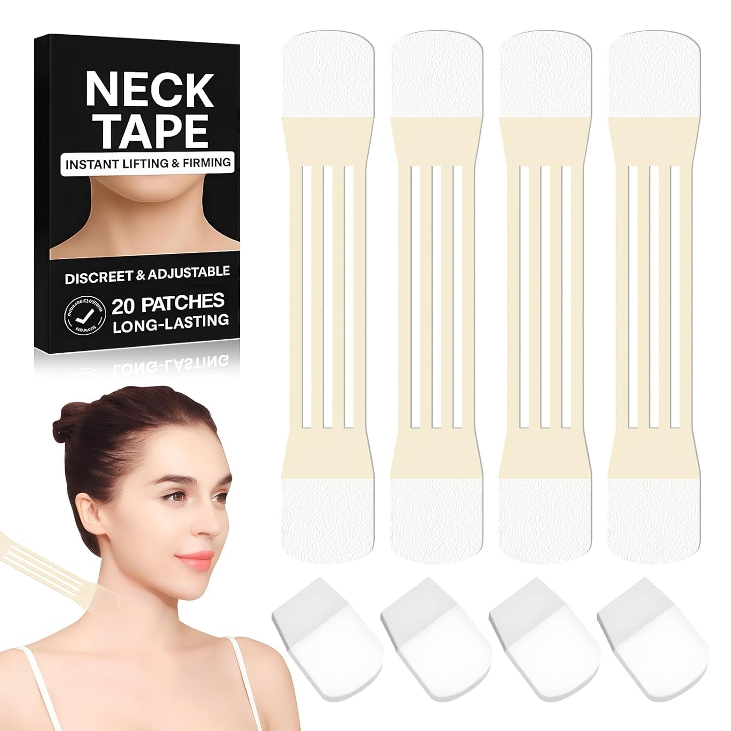 Click here for Nobrand Instant Neck Lift Tape  Neck Tape Lifting... prices