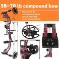 Kamei Qin 35-70 lbs Adjustable Compound Bow Set, Outdoor Archery Adult ...