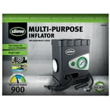 Slime All-Purpose Dual Tire Inflator with LED Light and Dial Gauge ...