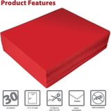 Better Office Products - Foam sheet - 30.5 x 22.9 cm - 30 sheets - red ...
