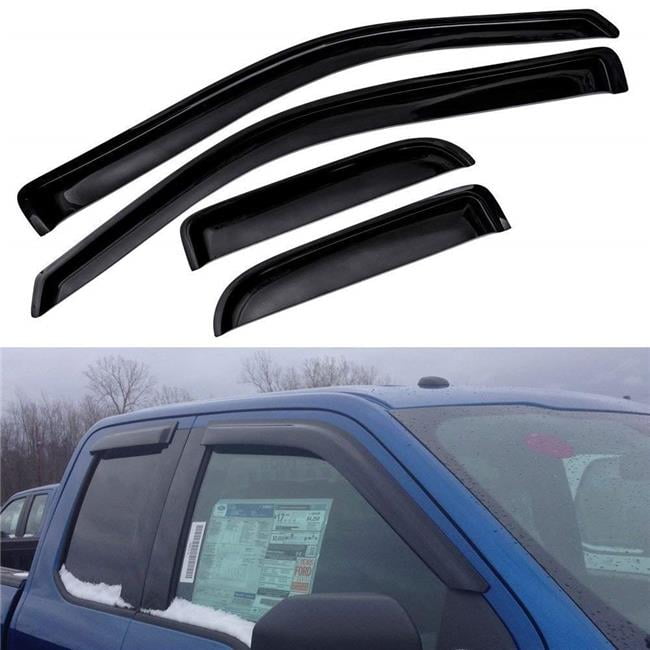 Atomsonic WV-16-F250-supercab Sun & Rain Guard Vent Shade Window Visors ...