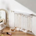 Gold Jewelry Stand With 56 Hooks And Tray For Hanging Necklaces ...