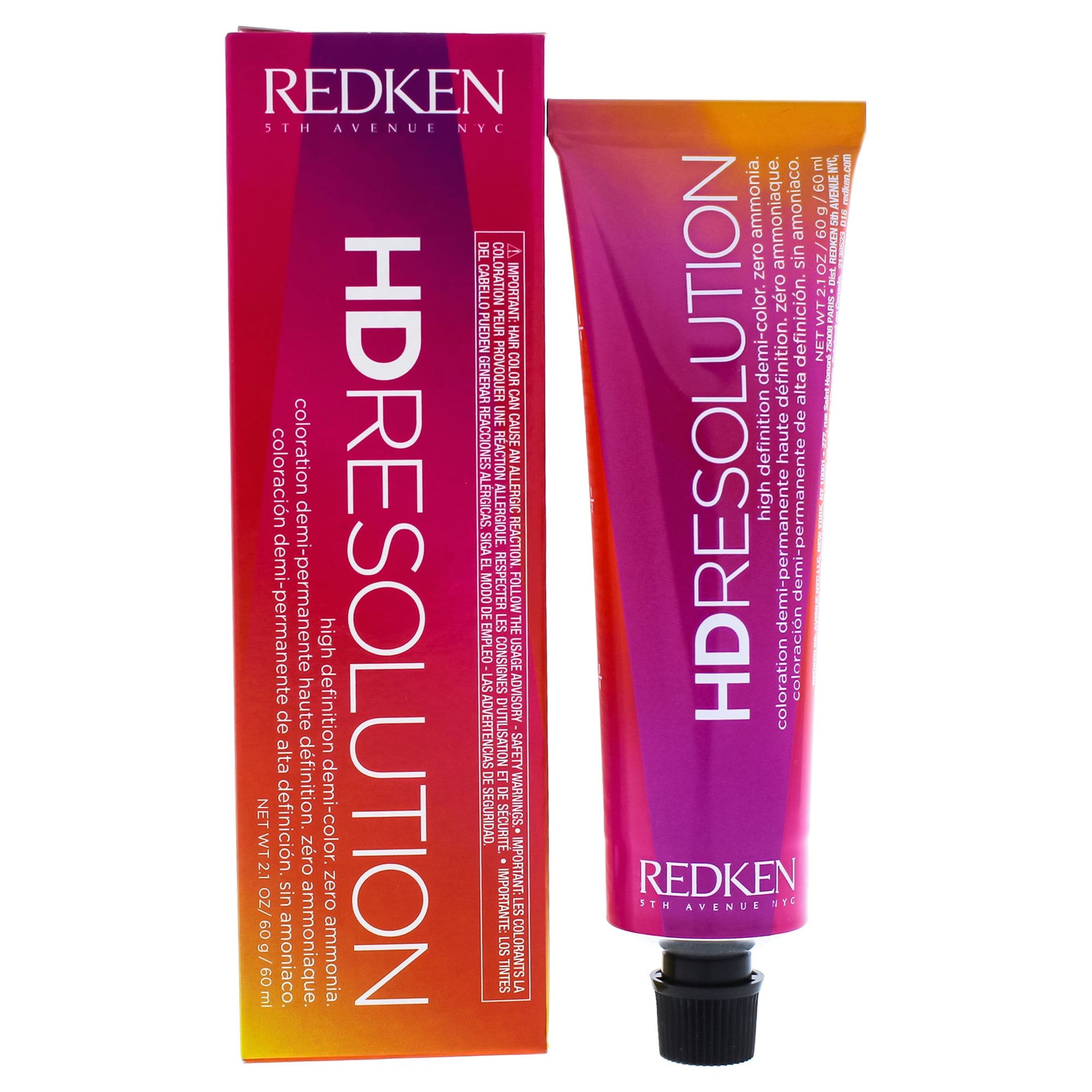 Tinte para el cabello Redken HD Resolution 7.03 Natural-Gold Unisex 2.1 ...