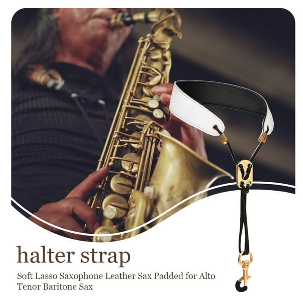 Saxophone Strap PU Metal Instrument Part Practicing Prop Handy ...
