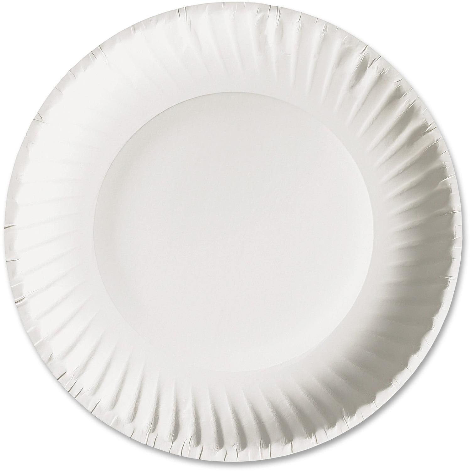 Ajm Packaging Corp. Paper Plates Recycled 9" Plate 1000/CT White PP9GRA ...
