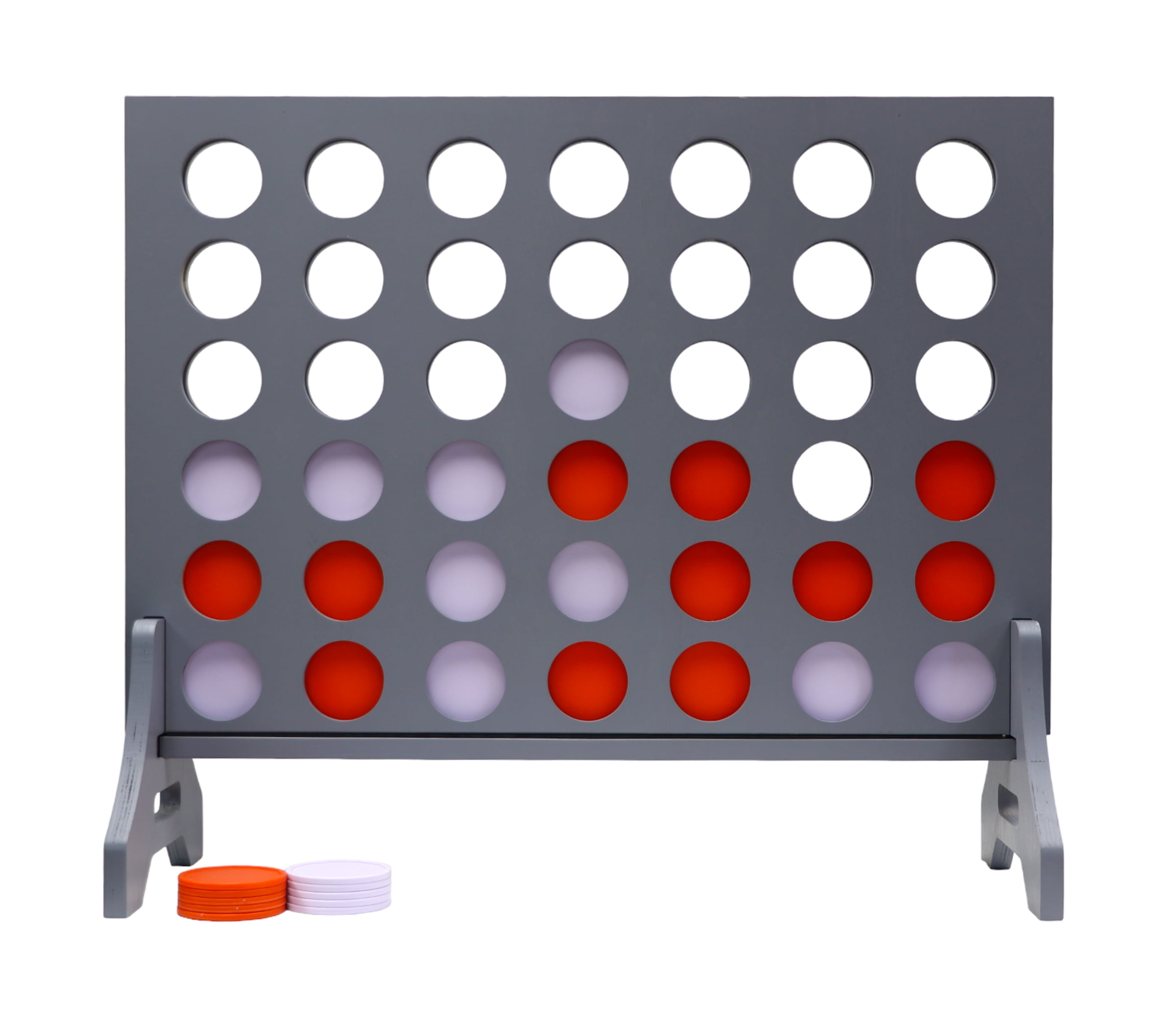 Tailgating Pros Premium Giant Four in a Row with Carrying Case - Jumbo ...