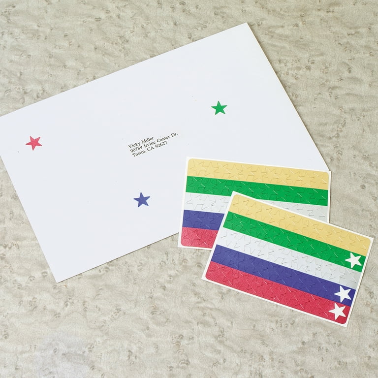 Foil Star Stickers