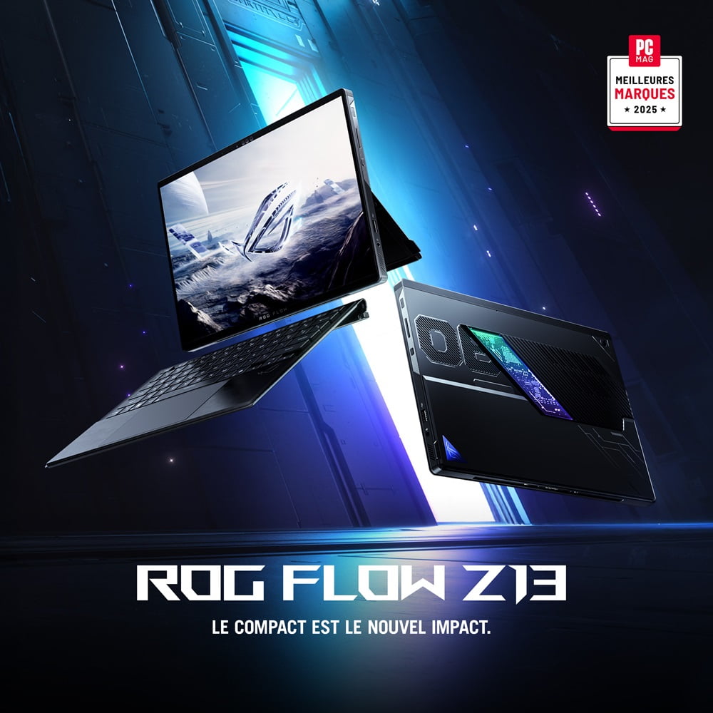 ROG Flow Z13 (2025) Gaming Laptop, 13-inch 2.5K 180Hz Nebula Display ...