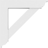 5"W x 36"D x 36"H Standard Traditional Architectural Grade PVC Bracket ...