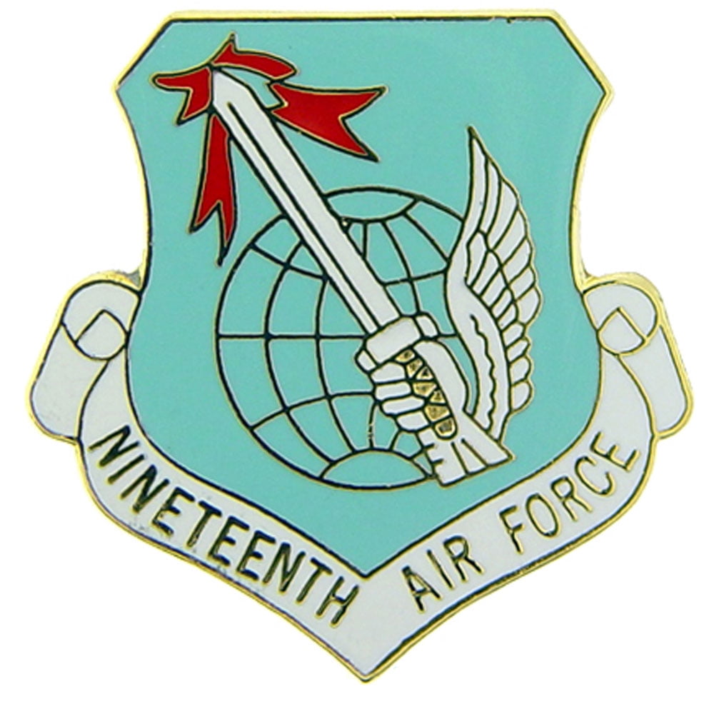 U.S. AIR FORCE, 19th Air Force SHIELD - Original Artwork, Expertly ...