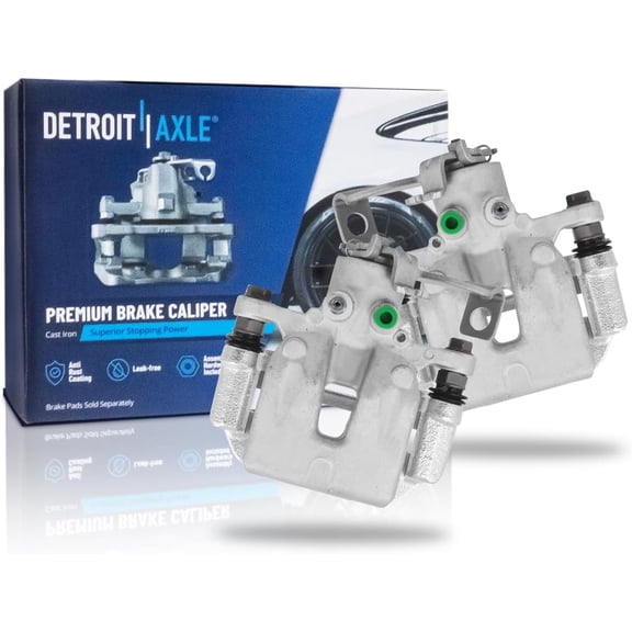 Detroit Axle - 2pc Rear Brake Calipers for 2012-2020 Dodge Journey ...