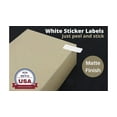 Small Sticky Labels White Rectangular Labels 1 Small Sticky Labels White Rectangular Labels 1