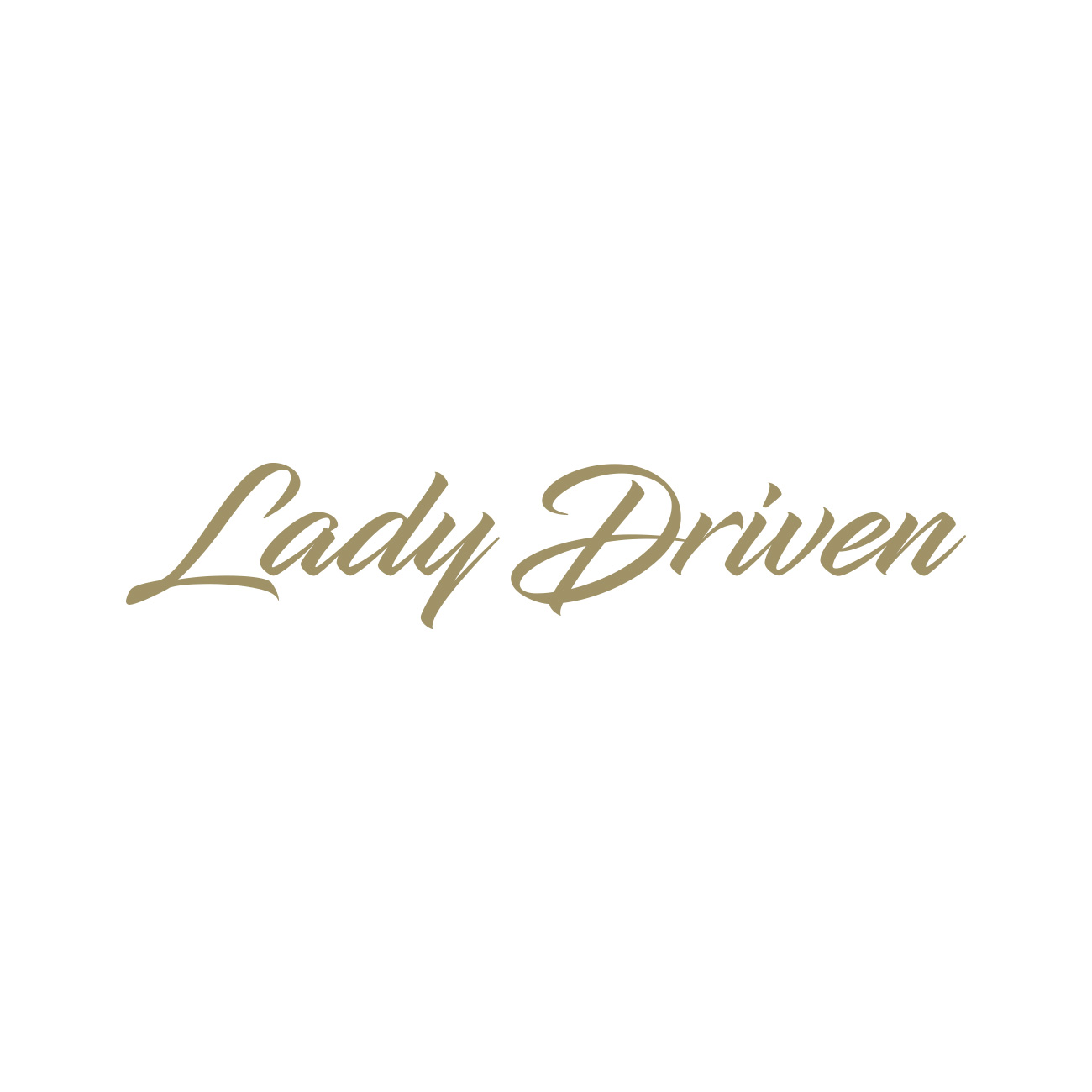 Lady Driven Sticker Decal Die Cut - Self Adhesive Vinyl - Weatherproof ...