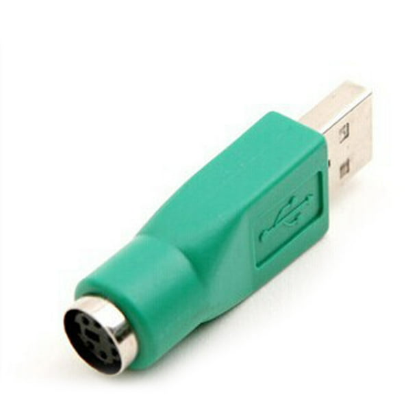 PS2 Female to USB Male Connector Adapter Converter USB Type A For ... PS2 Female to USB Male Connector Adapter Converter USB Type A For ...
