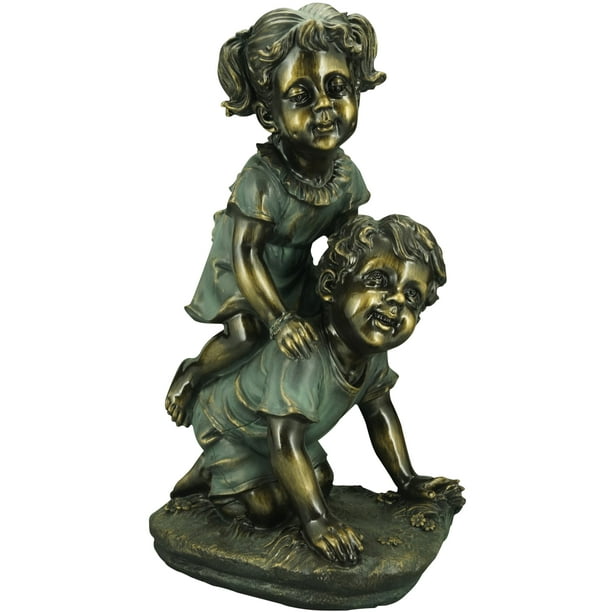 Girl and Boy Playing Statue - Walmart.com