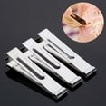 Fish Bones Tweezers Plucking Turkey Feathers Stainless Steel Flat And ...