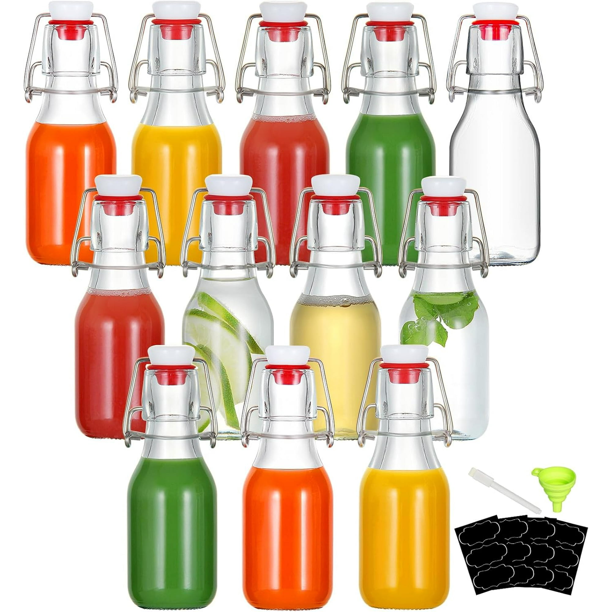Click here for Starrism 12 Pack 4 Oz Swing Top Glass Bottles smal... prices